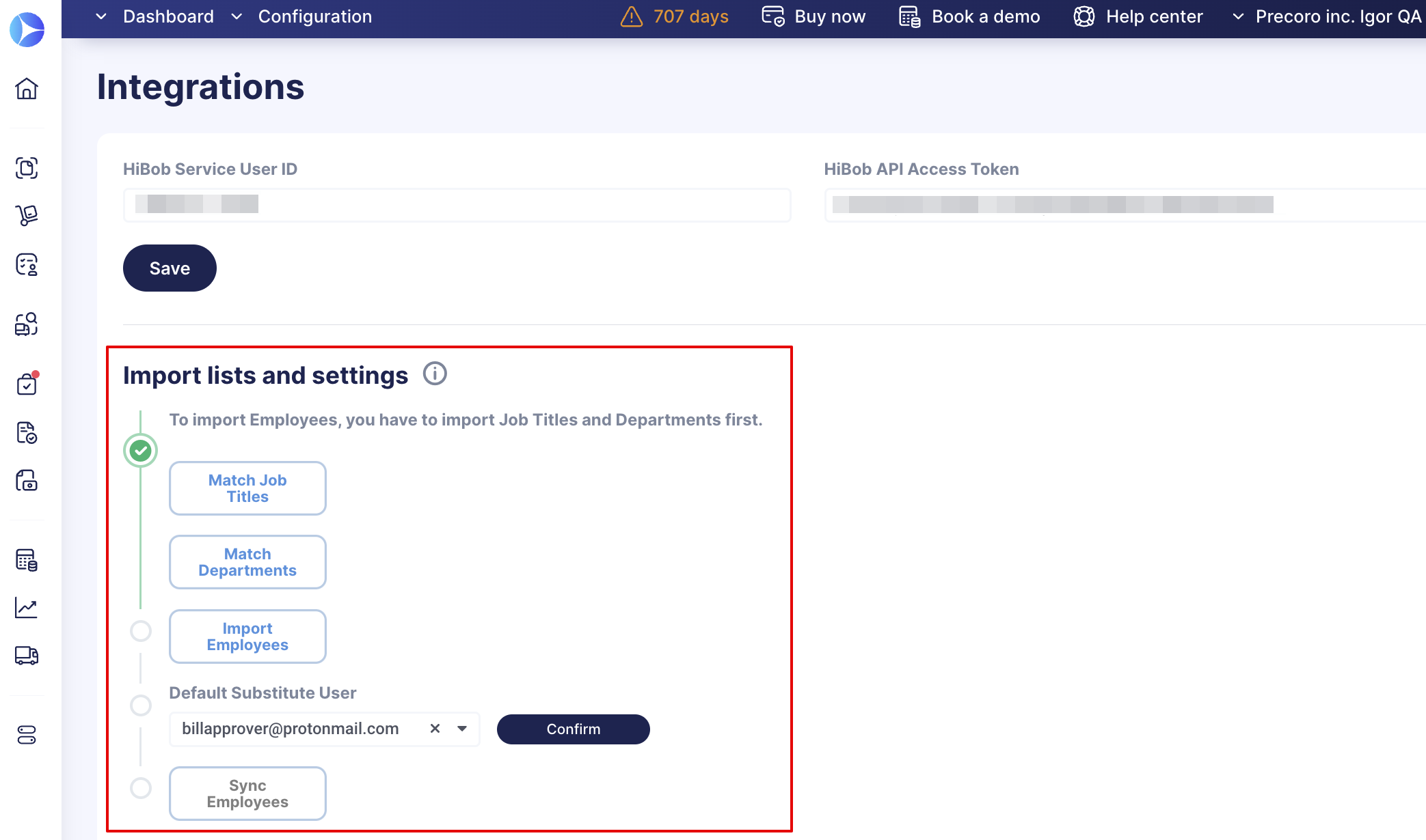 Getting Started with HiBob